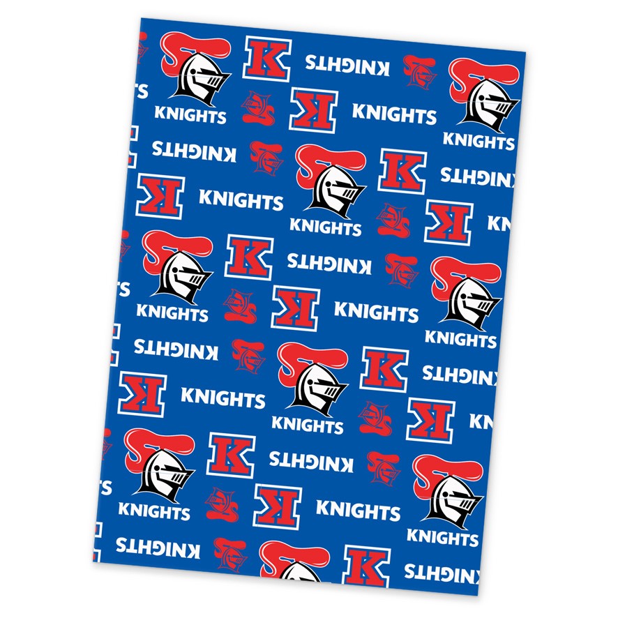 KNIGHTS WRAPPING PAPER – Newcastle Knights Club Shop